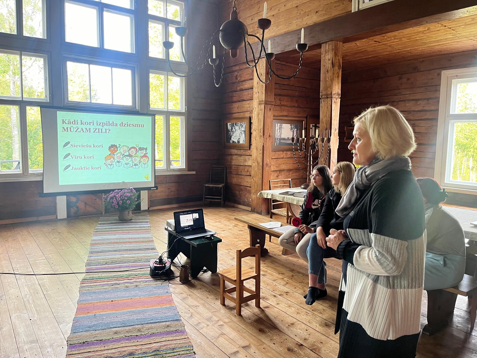 K.Skalbes muzeja “Saulrieti” apmeklējums - Vecpiebalgas vidusskola